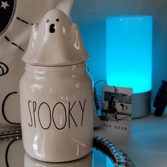 Rae Dunn | Accents | Rae Dunn Halloween Spooky Ghost Figural Lidded ...